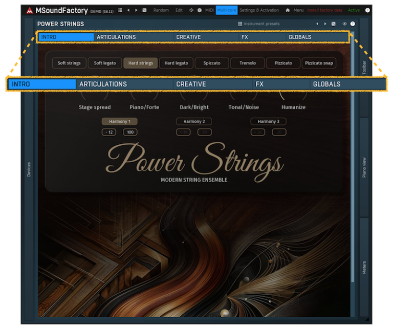 PowerStrings 】 – MeldaProduction | めはてコ